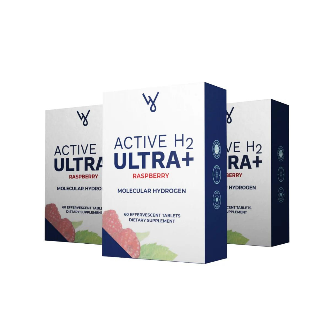 Active H2 ULTRA Molecular Hydrogen Tablets Special (Raspberry Flavor ...