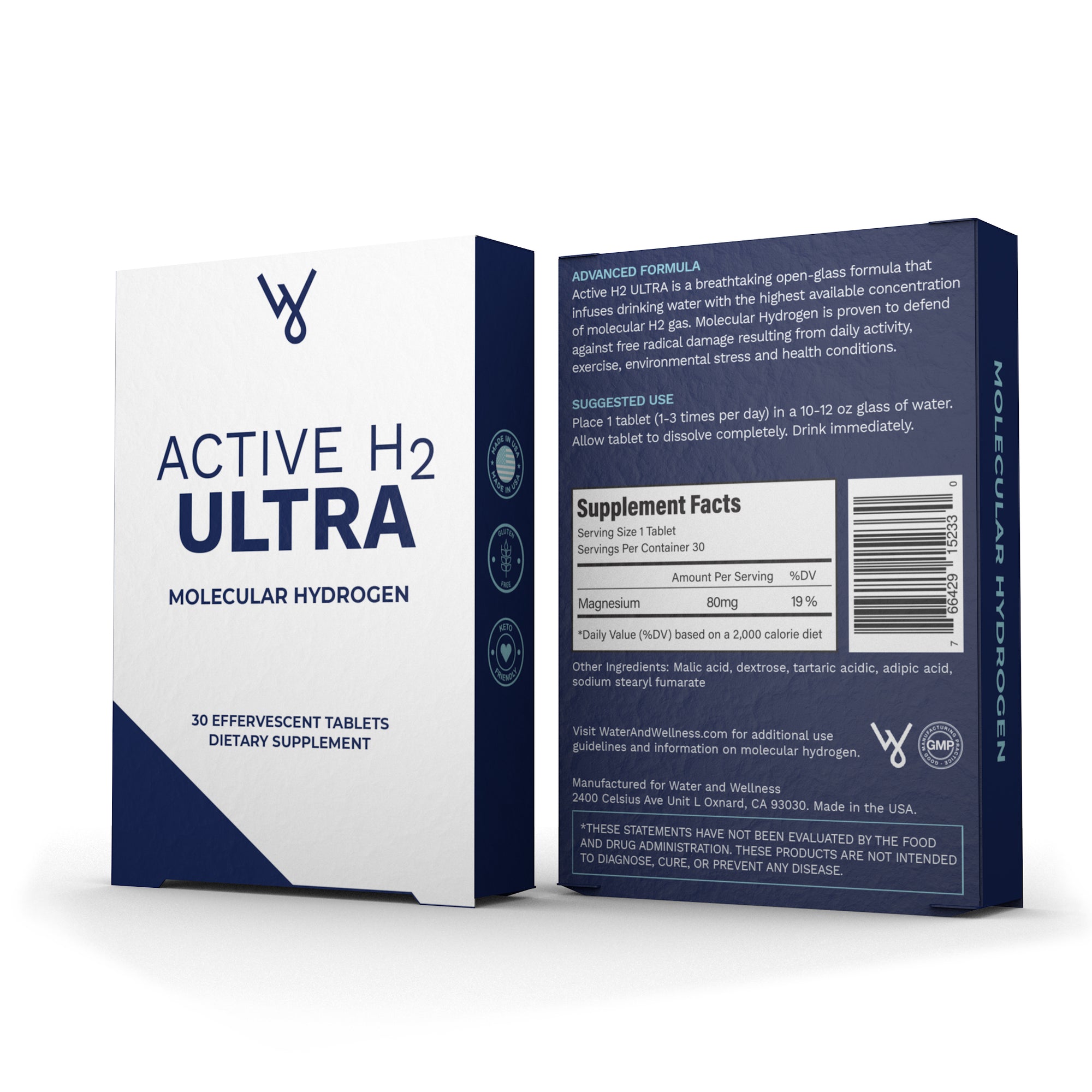 Active H₂ Ultra | New Blister Packs - WaterAndWellness