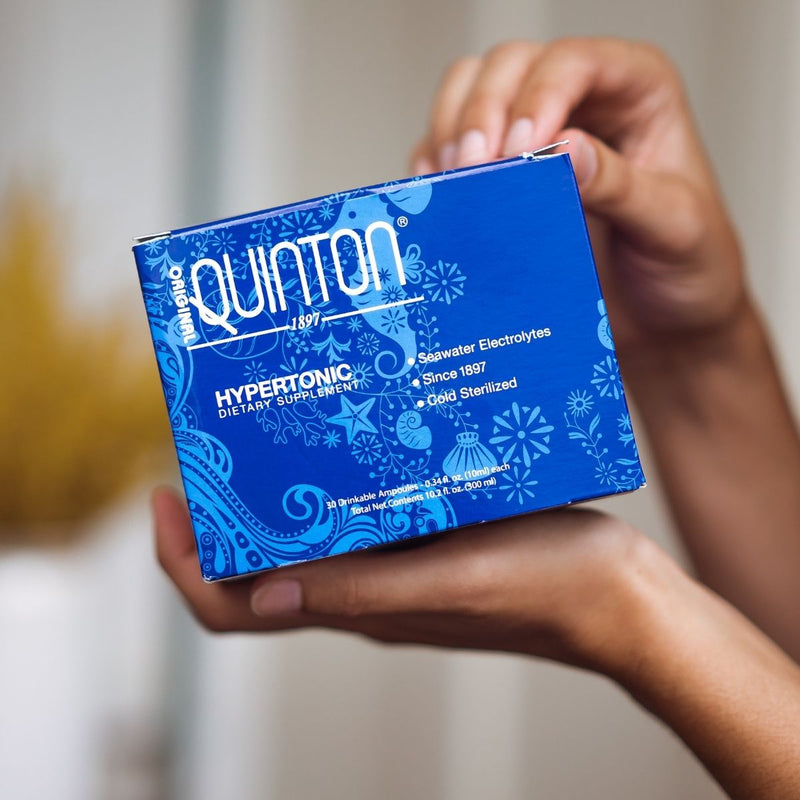 Original Quinton Hypertonic® 30 ampules of Marine Plasma - WaterAndWellness